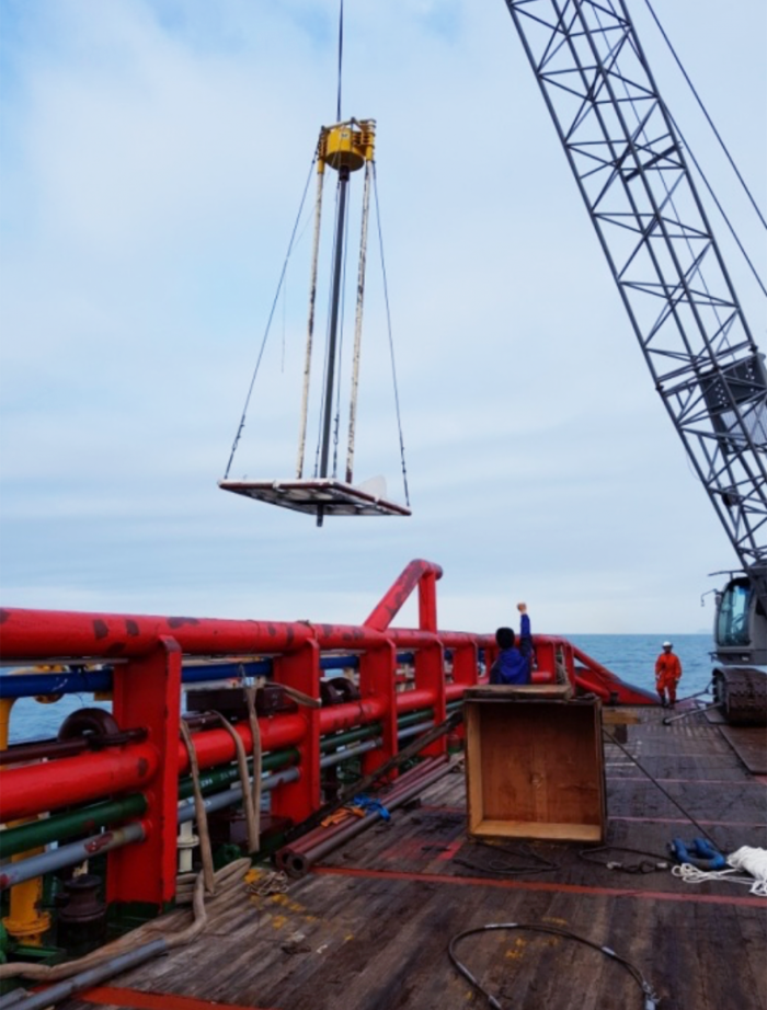 Mtide Offshore Korea | Project I Wando-Jeju ( CPT, Vibrocoring )