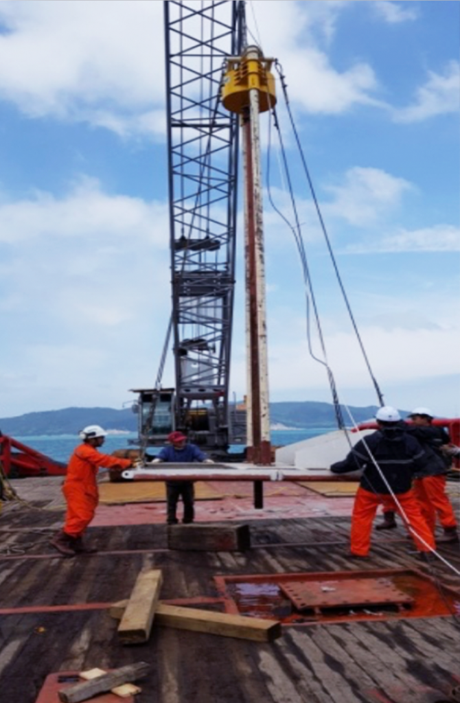 Mtide Offshore Korea | Project I Wando-Jeju ( CPT, Vibrocoring )